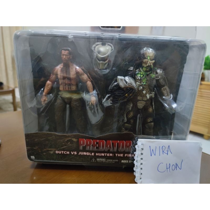 Neca Predator Dutch Vs Jungle Hunter The Final Battle | Shopee Malaysia
