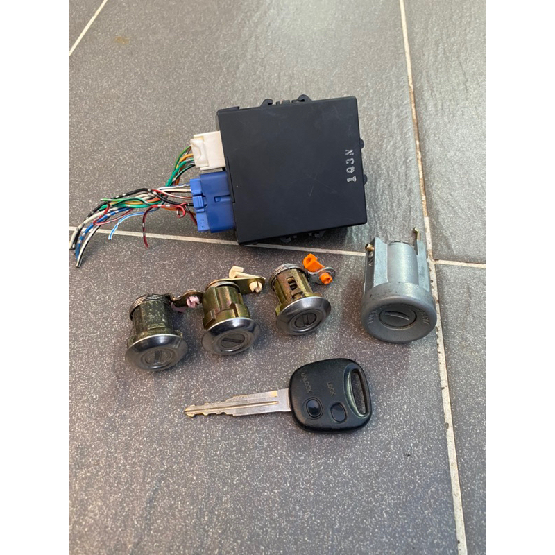 Kunci Set Complete Alarm Mira Gino L7 L9 for Perodua Kelisa, Kenari ...