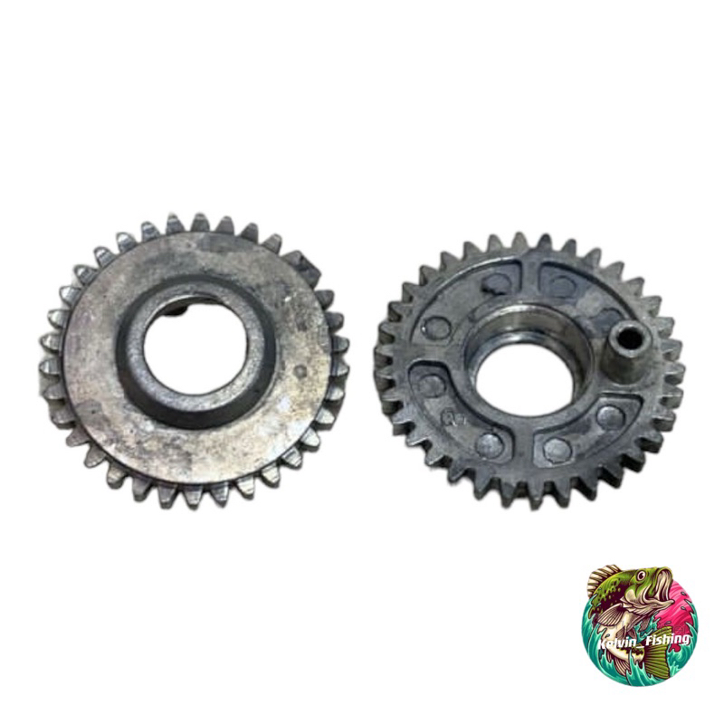 🎈🎈🎈SPARE PART OSCILLATION GEAR FOR BULLZEN SPINNING REEL🎈🎈🎈 | Shopee ...