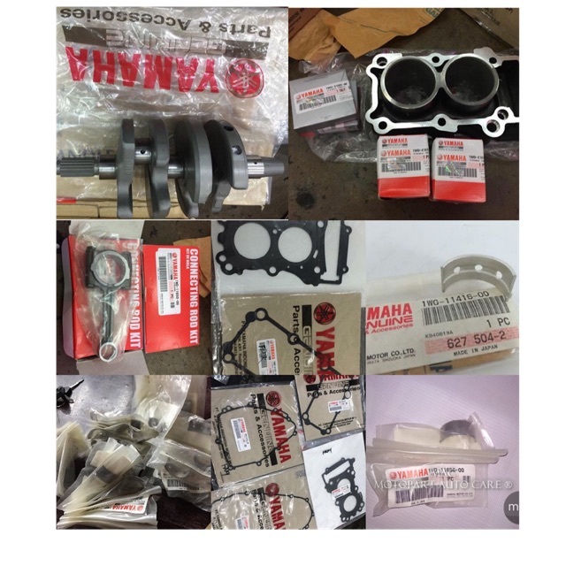 YAMAHA R25 Crankshaft Overhall set - Full set / NO WANT BLOCK SET 100% ...