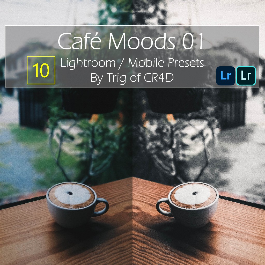 P0434P Lightroom/Mobile Presets: Mood Series 009 - Café Moods 01 ...