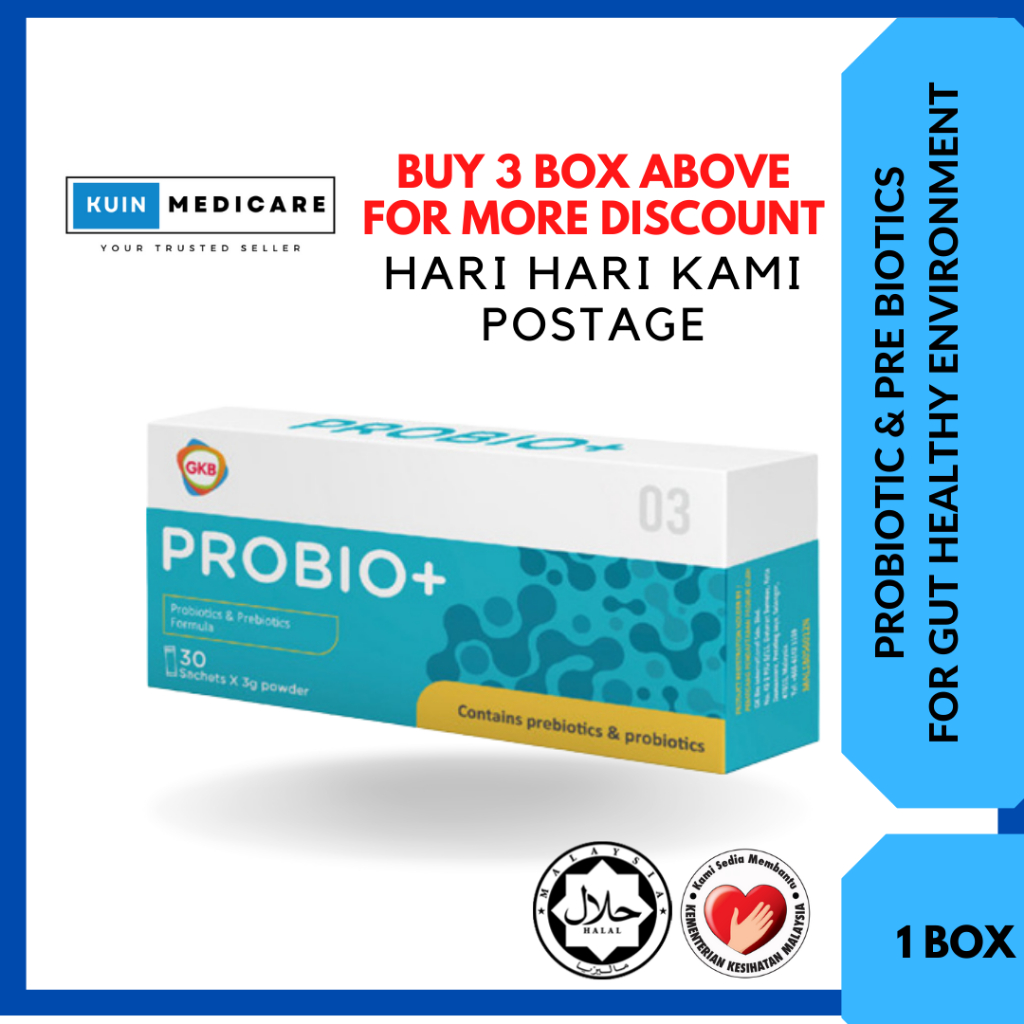 GKB Probio+ Gut Health | Diarrhea | Constipation | Kesihatan Usus ...