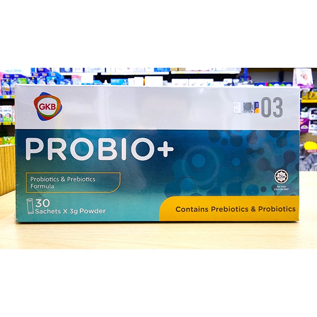 GKB PROBIO+ 30'S (PROBIOTIC & PREBIOTICS) | Shopee Malaysia