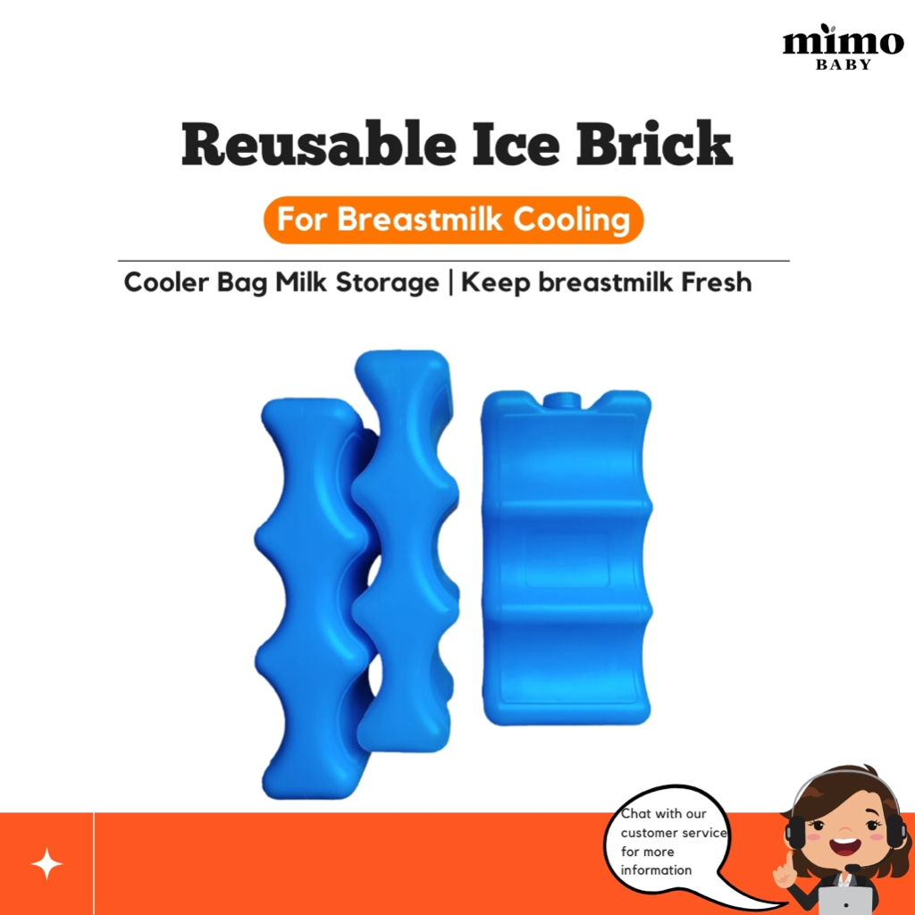 Mimo Baby Reusable Ice Block for Breast Milk | For Cooling Bag | For ...