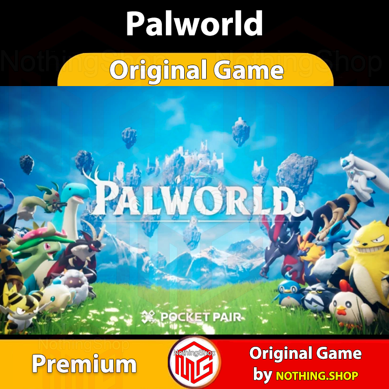 Palworld - Steam Game - Original Product - Survival and Co-op Game ...
