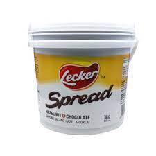Lecker spread - Hazelnut 3KG -6KG (TUB/PAIL) 10KG & 20KG (P.E. BEG ...