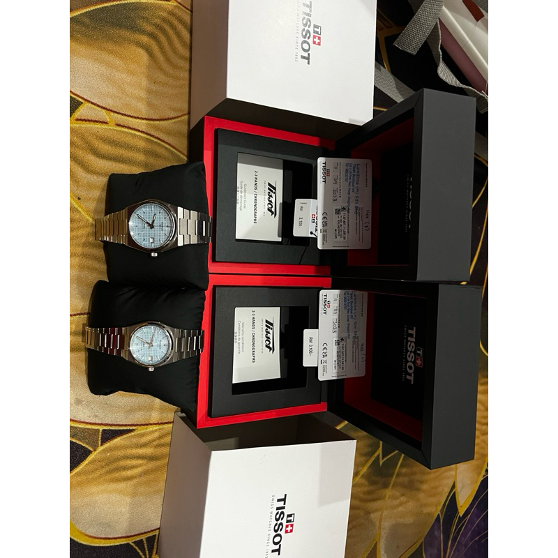 TISSOT PRX POWERMATIC 80 GLACIER/BABY BLUE | Shopee Malaysia