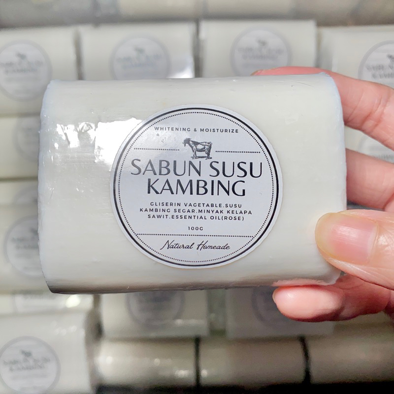 (BUY3FREE1) Sabun Susu Kambing | Mencerahkan & Melembabkan | Shopee ...