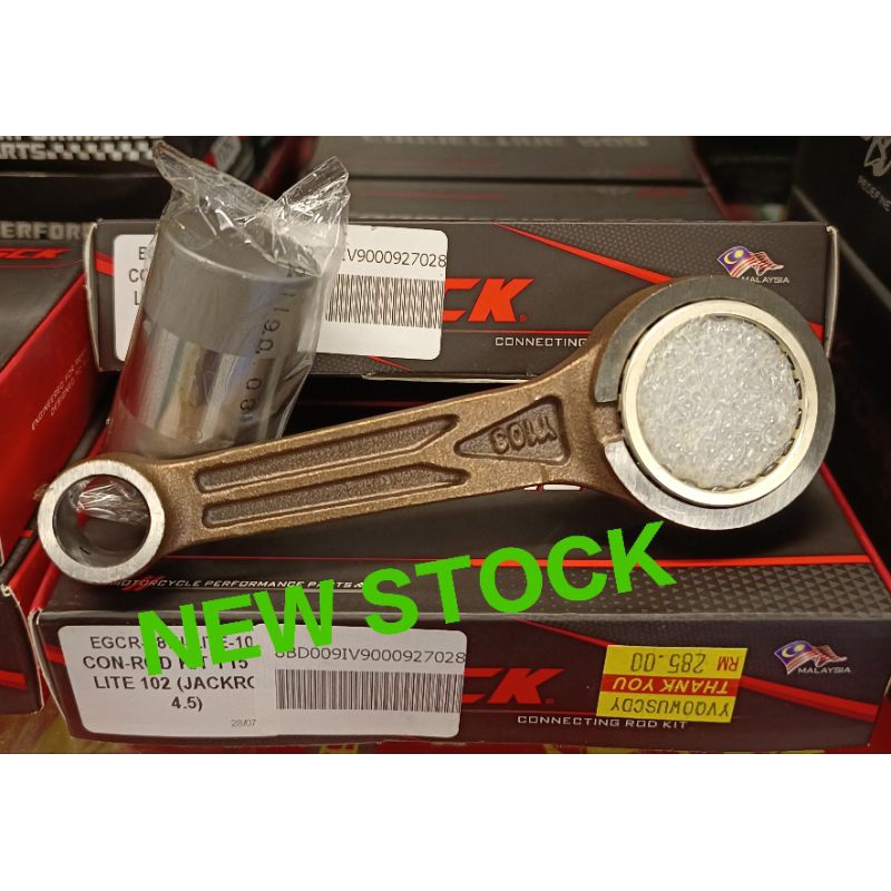 SCK RACING Y16 Rs150 Lc135 Y15ZR/LC5s Std 102MM /103MM CON ROD (FOR JET ...