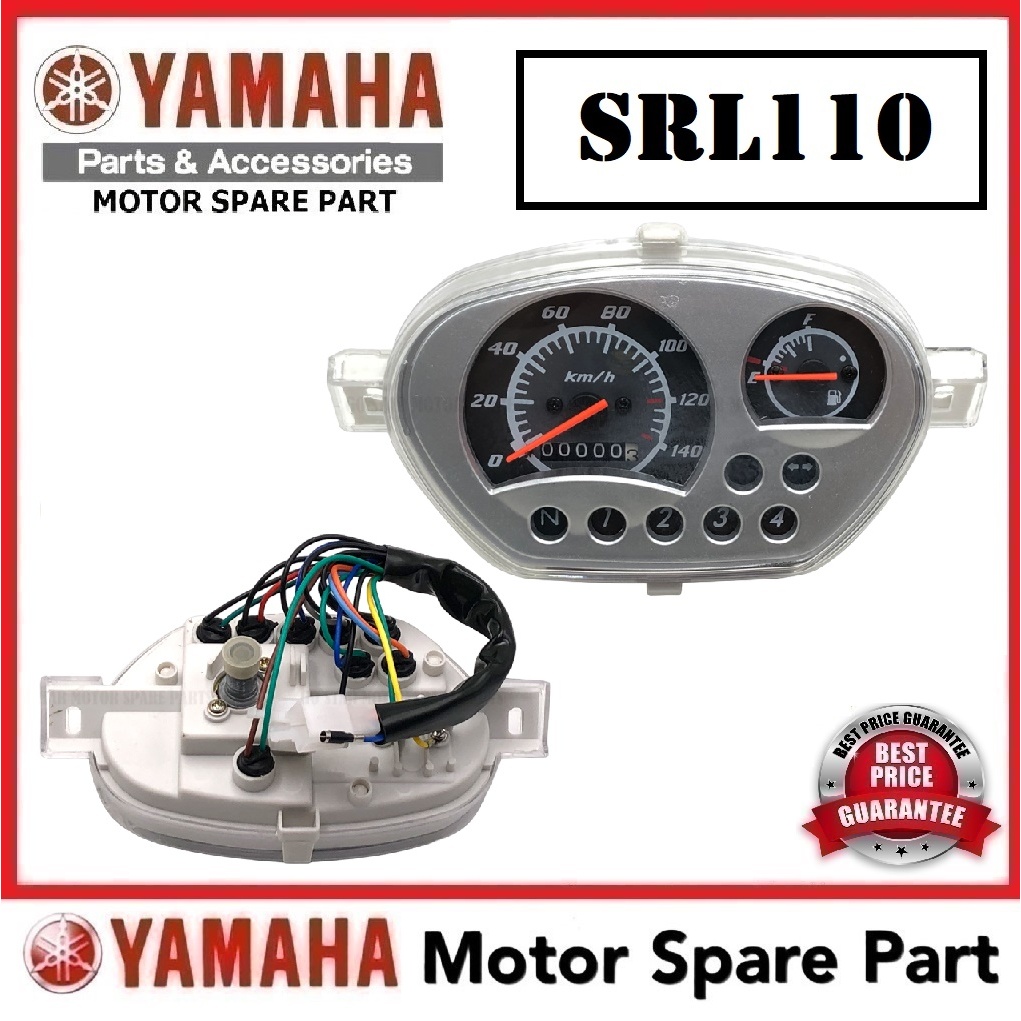 YAMAHA SRL110 METER ASSY 0 SPEEDOMETER SPEEDO METER LAGENDA110 LAGENDA ...