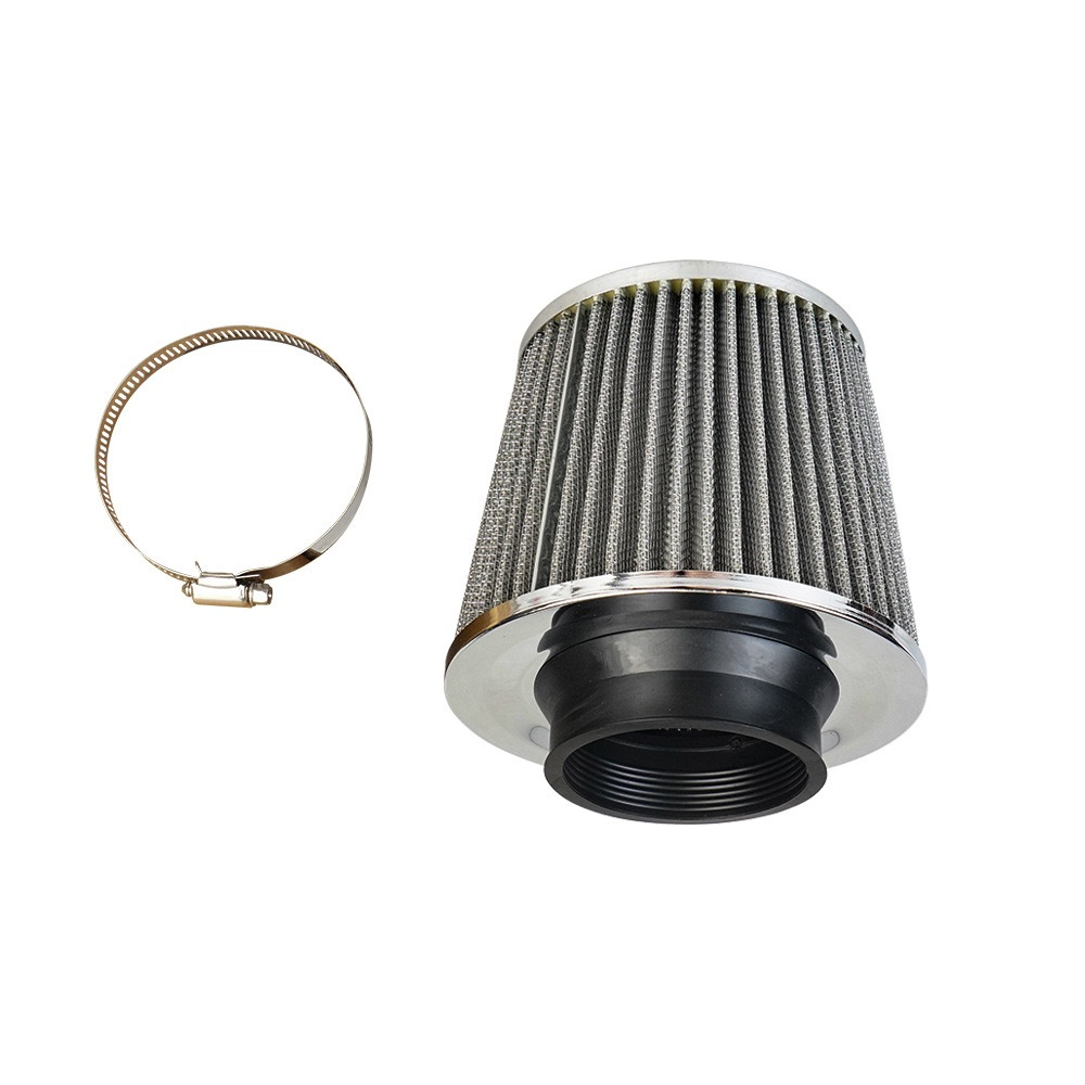 Full Set 3" 76mm Car Cold Air Intake System Turbo Induction Pipe Tube ...