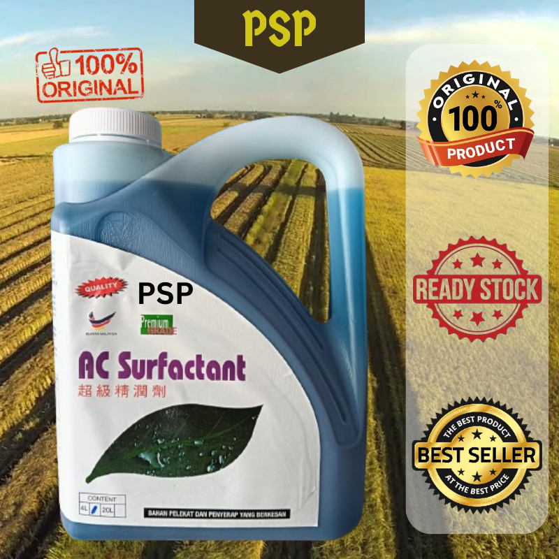 4L AC SURFACTANT AGR SMART GAM PELEKAT RACUN BAJA FOLIAR/ SURFACTANT ...