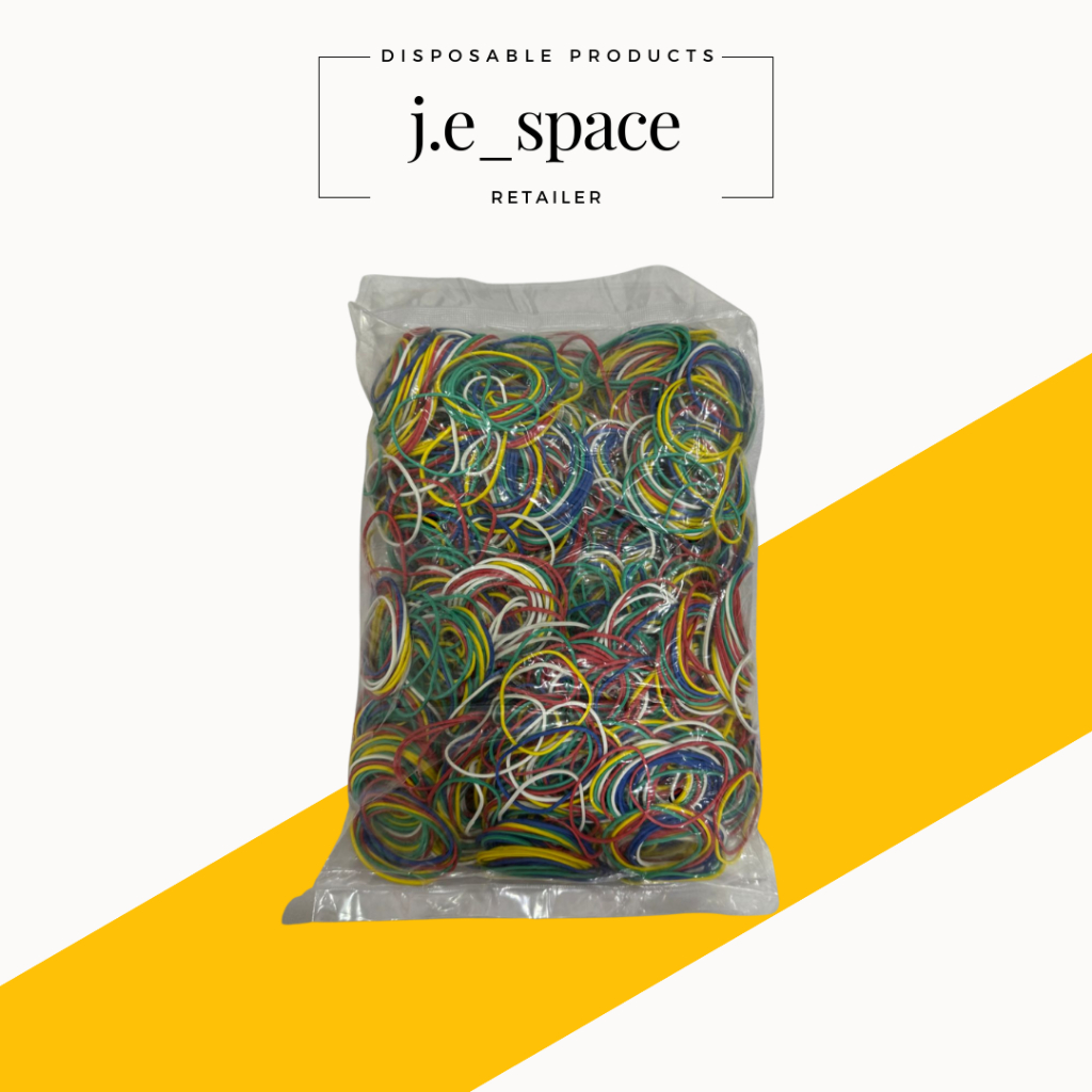 Rubber Band 1.5" Mix Colour | Getah Elastik | Getah Ikat Barang | 0.5 ...
