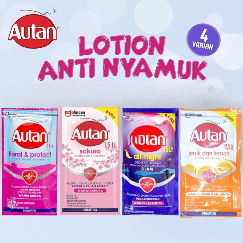 [BORONG] RM0.35 *48PCS AUTAN LOSION ANTI NYAMUK WANGI BUNGA ( INDONESIA ...