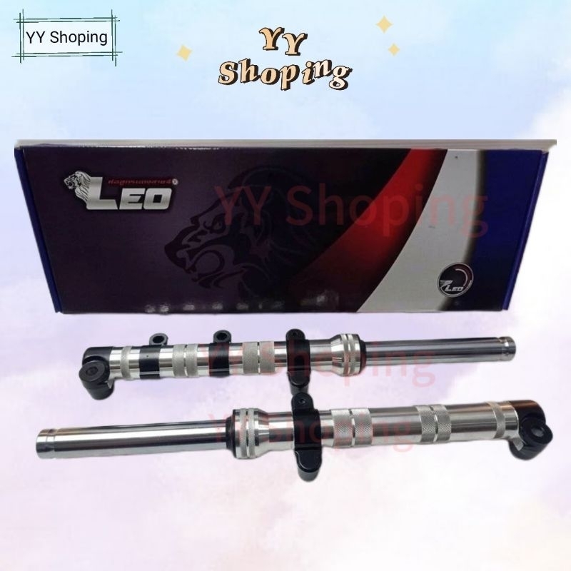 ORIGINAL LEO CNC FORK Y125ZR SRL110 Y125 FORK DEPAN CNC LEO RACING FORK ...