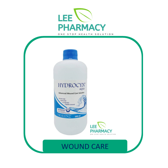 Hydrocyn Aqua Wound Care Solution 500mL | Shopee Malaysia