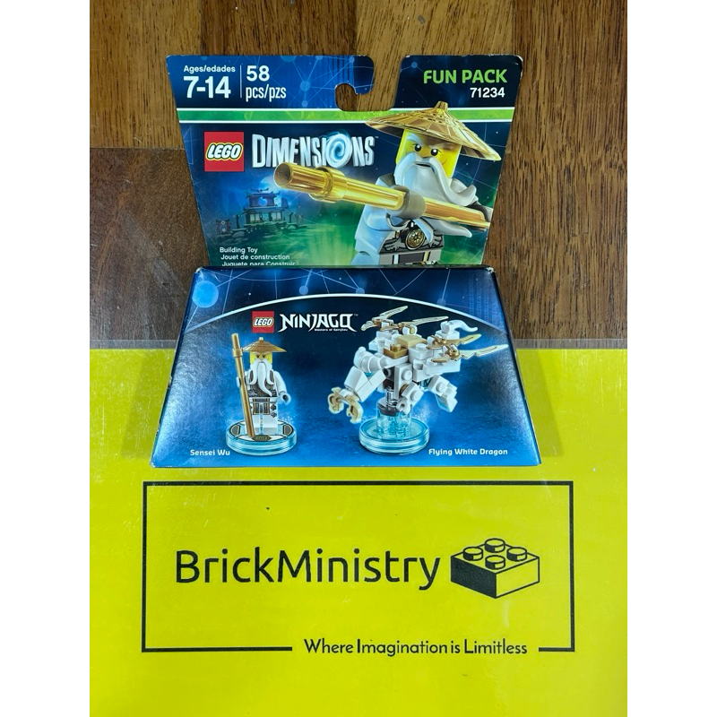LEGO 71234 Dimensions Sensei Wu Fun Pack | Shopee Malaysia