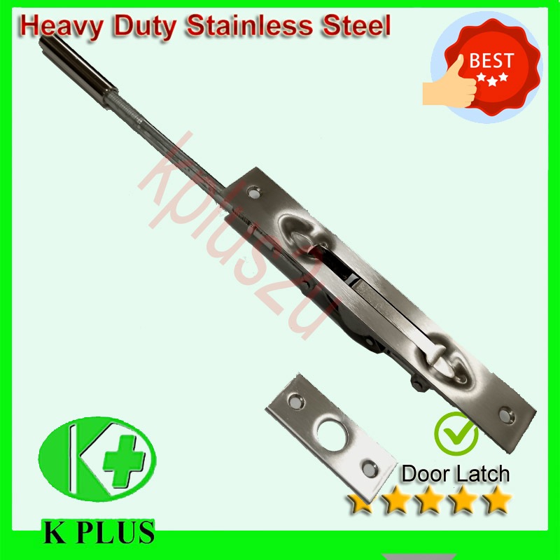 Stainless Steel Door Latch Bolt Top Bottom Door Latch Pintu Lock 木门插销门栓 ...