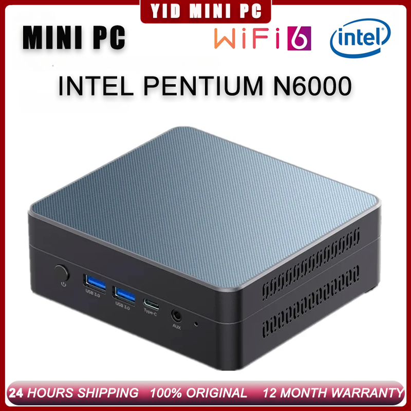 MINI PC Intel Pentium N6000 DDR4 16GB 512GB NVMe SSD WIFI6 BT5.2 ...