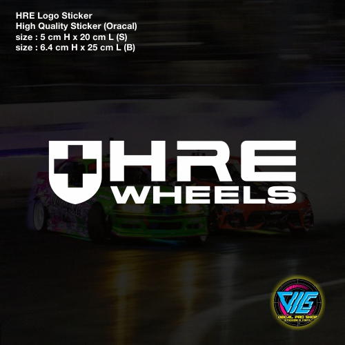 HRE WHEELS Sticker / Decal (High Quality Sticker) | Shopee Malaysia
