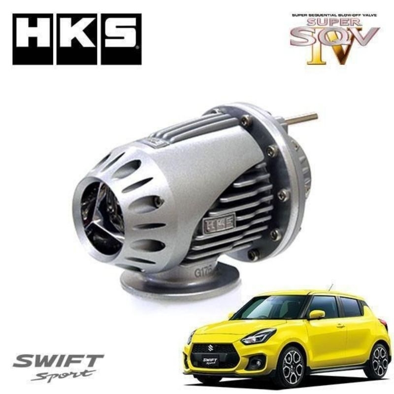 Suzuki swift sport zc33s Hks Super Sqv4 Blow Off Valve Kit Full Set | Shopee Malaysia