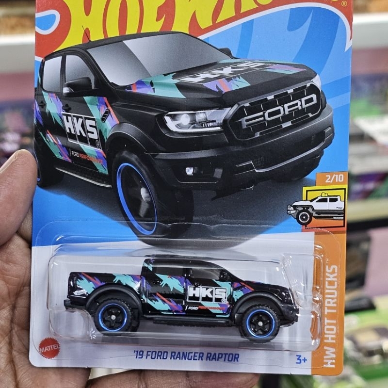 Hot Wheels Ford Ranger Raptor Mainline | Original Mattel HKS | Shopee ...