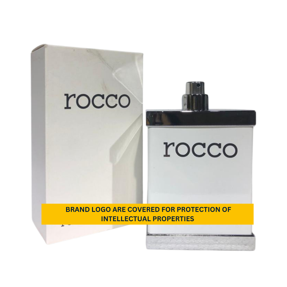 Roccobarocco Rocco White for Men Eau de Toilette Tester No Cap 100ML ...
