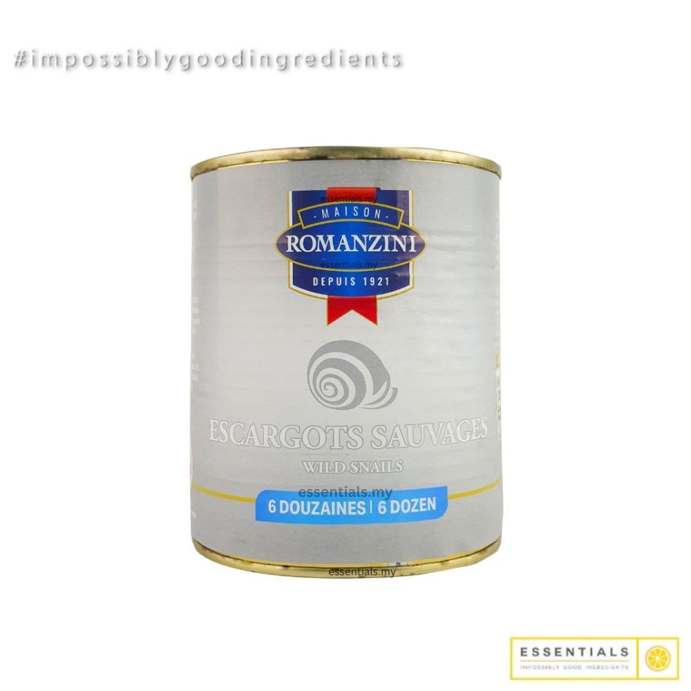 ROMANZINI Wild Burgundy Escargots Snail| 6 Dozen [800G | Shopee Malaysia