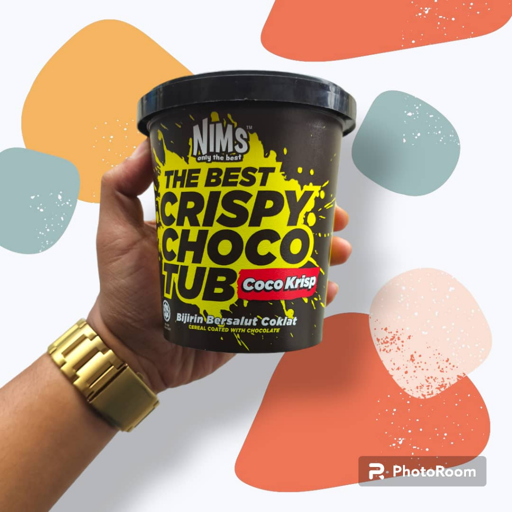 [Coco Krisp] Nims Crispy Choco Tub Murah, Rangup dan Sedap | Shopee ...
