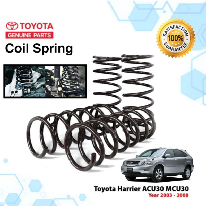 Toyota Harrier Acu30 Mcu30 Acu35 Mcu35 Coil Spring | Shopee Malaysia