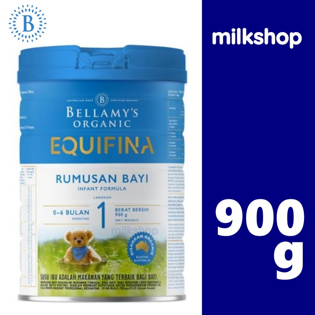 Bellamy's Organic EQUIFINA Infant Formula Step 1 (900g) 0-6Month ...