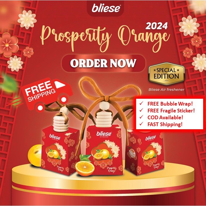 LIMITED EDITION Bliese Car Perfume Air Freshener Pewangi Aromatherapy ...