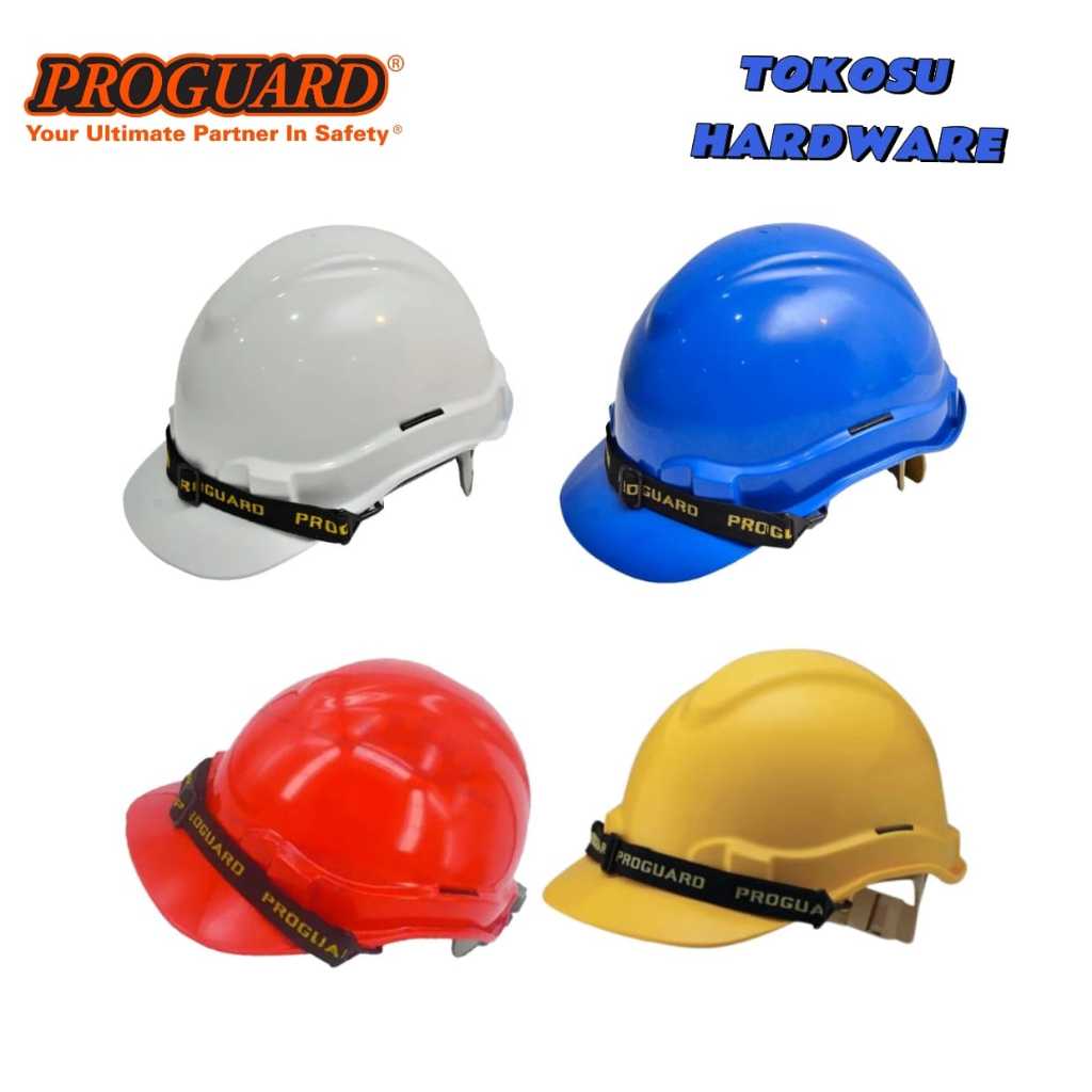 (100% ORIGINAL) PROGUARD SAFETY HELMET (SIRIM) | Shopee Malaysia
