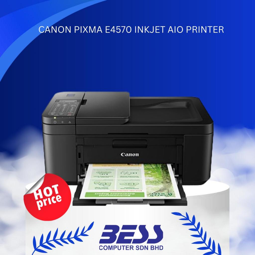 CANON PIXMA E4570 INKJET AIO PRINTER | Shopee Malaysia