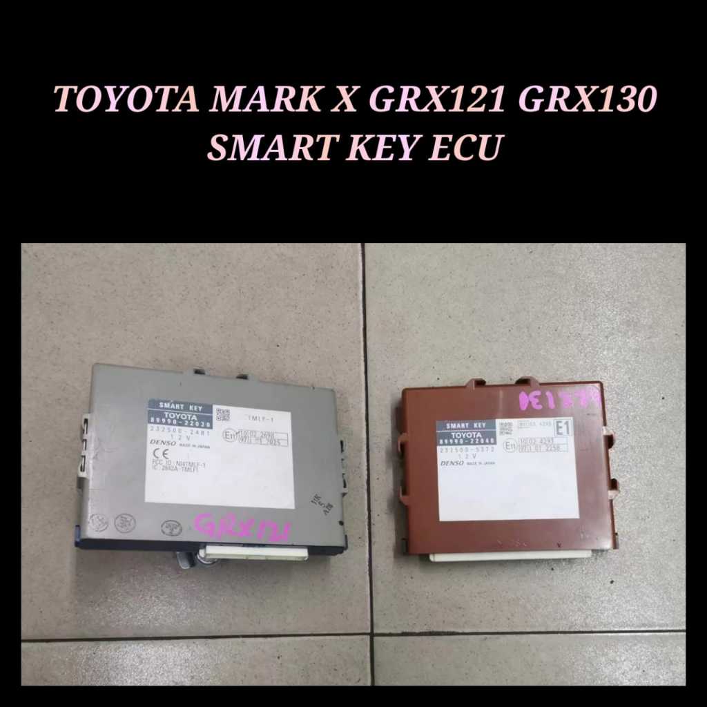 Smart Key Module Toyota Mark X GRX121 3.0L GRX130 2.5L Smart Key Module ...