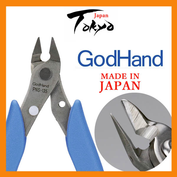 【100% Authentic】God Hand GodHand GH-PNS-135 Single Edged Nippers Japan ...