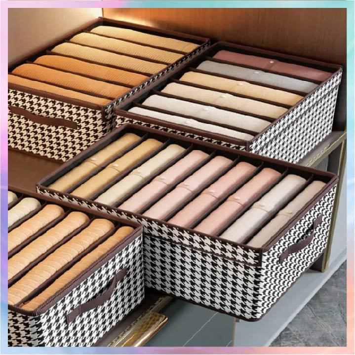 Clothes Storage Box Pants Storage Compartment Box Pants Storage Sweater ...