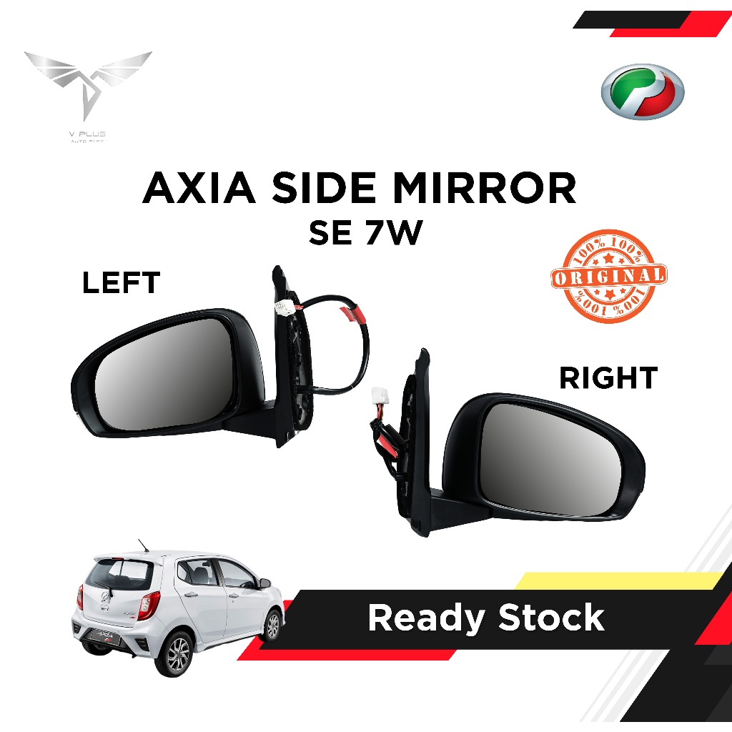 ORIGINAL PERODUA AXIA SIDE MIRROR STS 7 WIRE | Shopee Malaysia