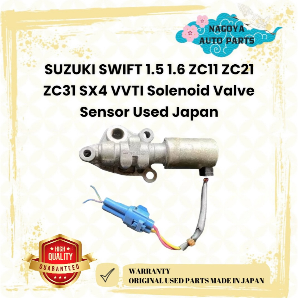 SUZUKI SWIFT 1.5 1.6 ZC11 ZC21 ZC31 SX4 VVTI Solenoid Valve Sensor Used ...