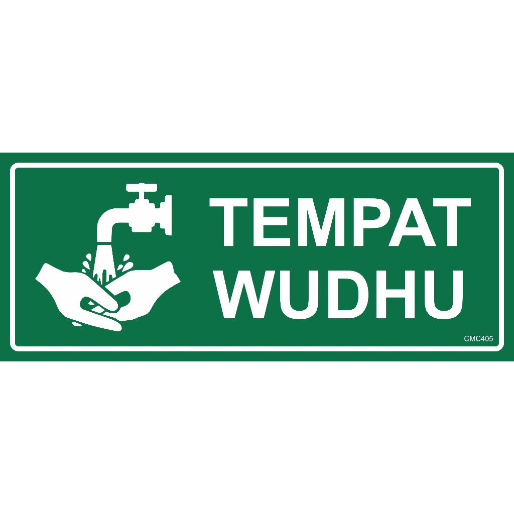 [OFFER] Islamic Signage Sticker(Big Size) Surau Sticker, Prayer Room ...