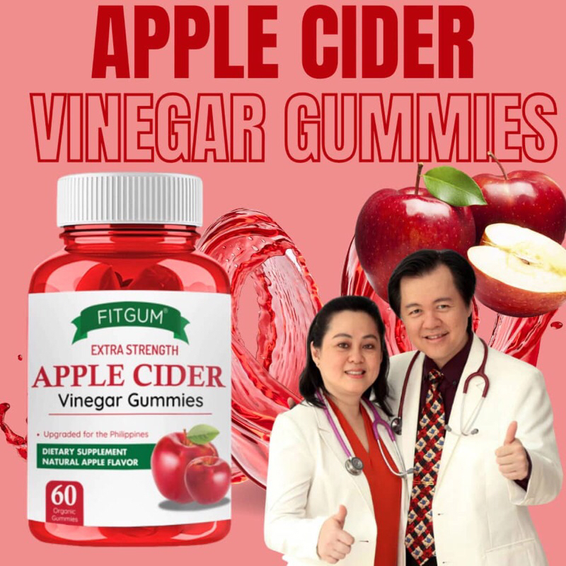 Apple Cider Gummies Fitgum(100% Original) 60 gummies | Shopee Malaysia