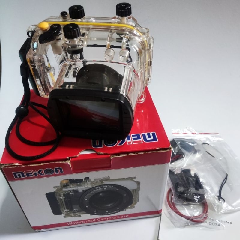MEIKON WP-DC34 40M UNDERWATER CASING FOR CANON POWERSHOT G11/G12 (USED ...