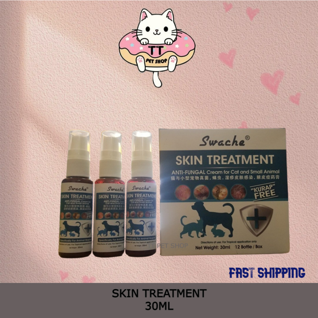 Swache Skin Treatment / Anti-Fungal Cream (Dog, Cat, Small Animal) 30ML ...