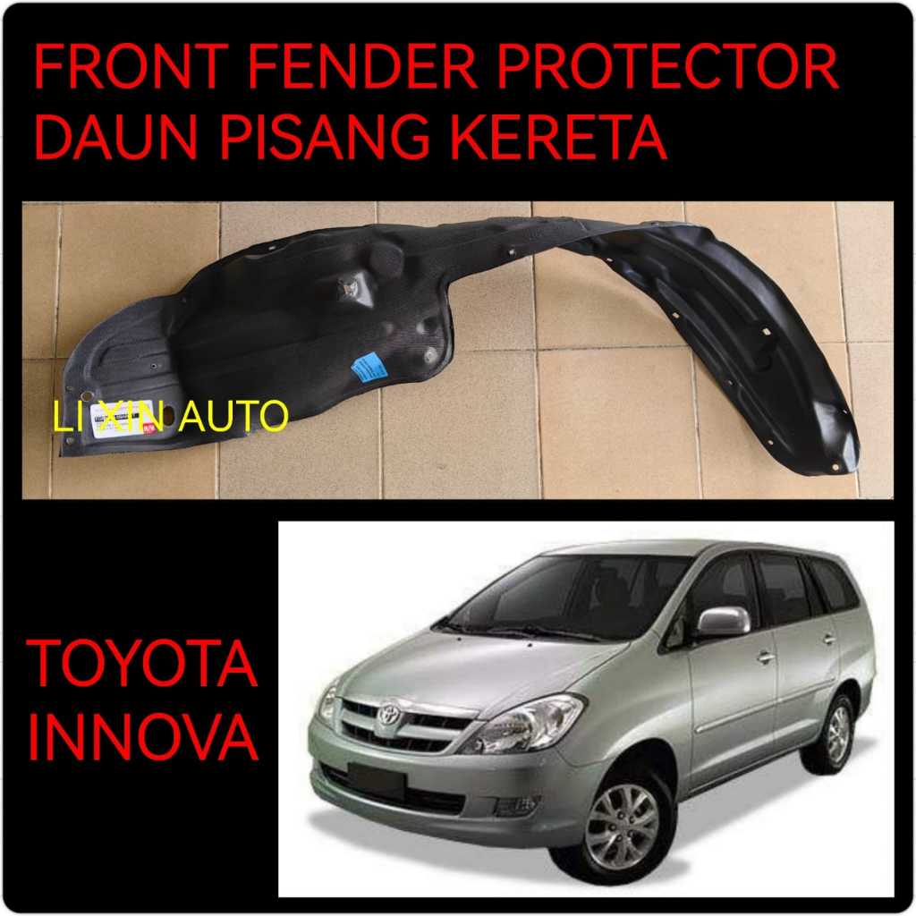 TOYOTA INNOVA 2005-2011 FRONT FENDER PROTECTOR DAUN PISANG KERETA ...