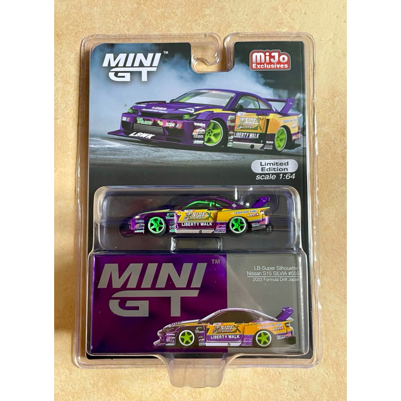 Mini GT LB-Super Silhouette Nissan S15 SILVIA #555 2022 Formula Drift ...