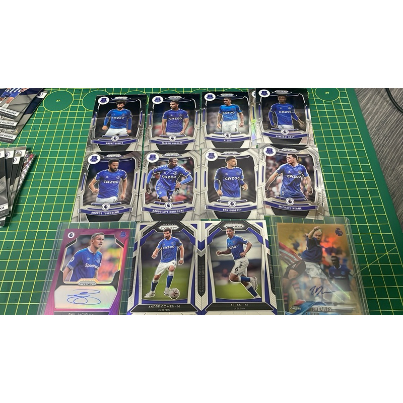 2 Autograph Everton Player and lot everton cards | Shopee Malaysia