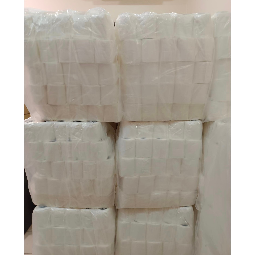 (100 Rolls/Bundle) Economy Toilet Tissue Roll/Tisu Tandas 13,000 Sheets ...