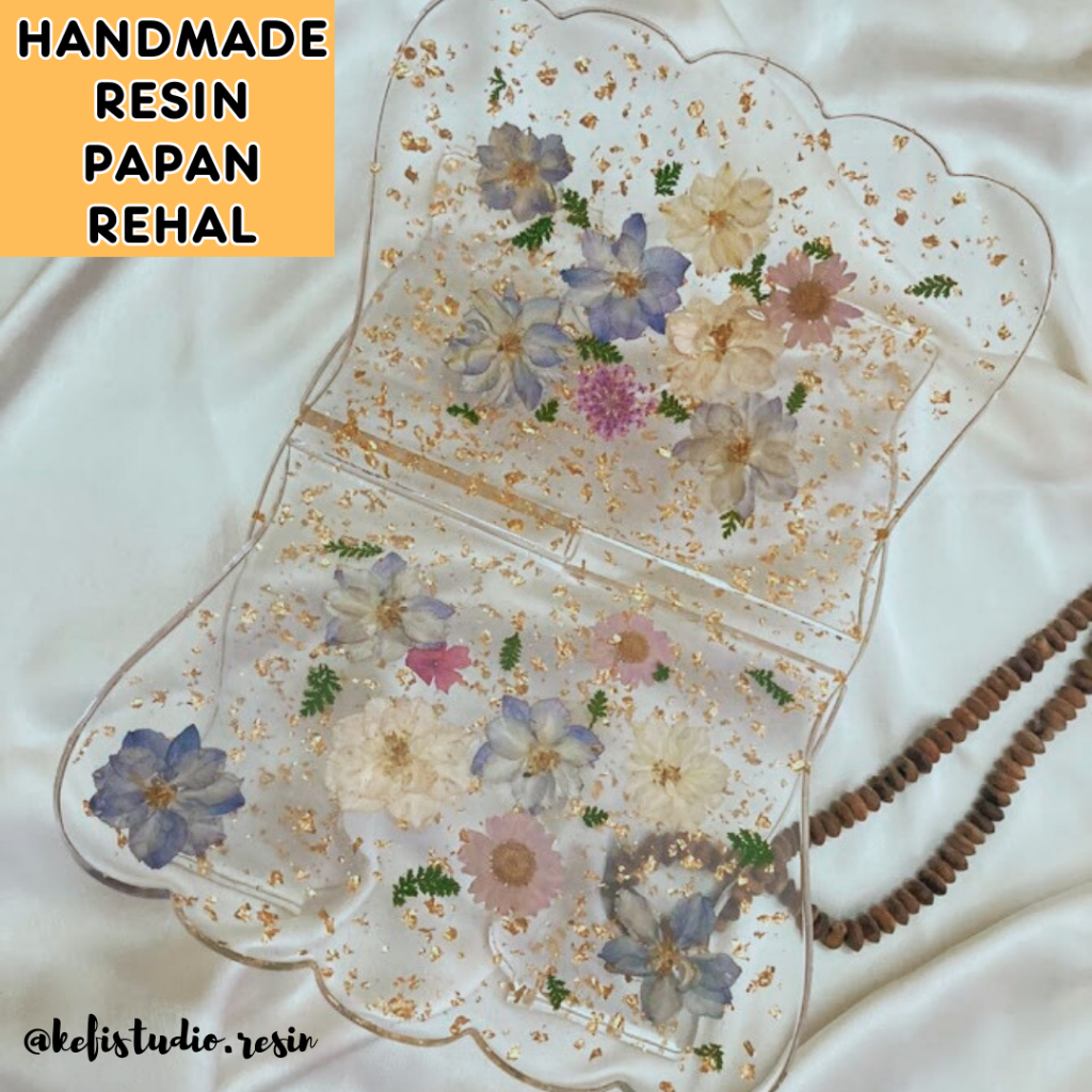 Transparent Design #1 Papan Rehal Resin Handmade Purple | Transparent ...