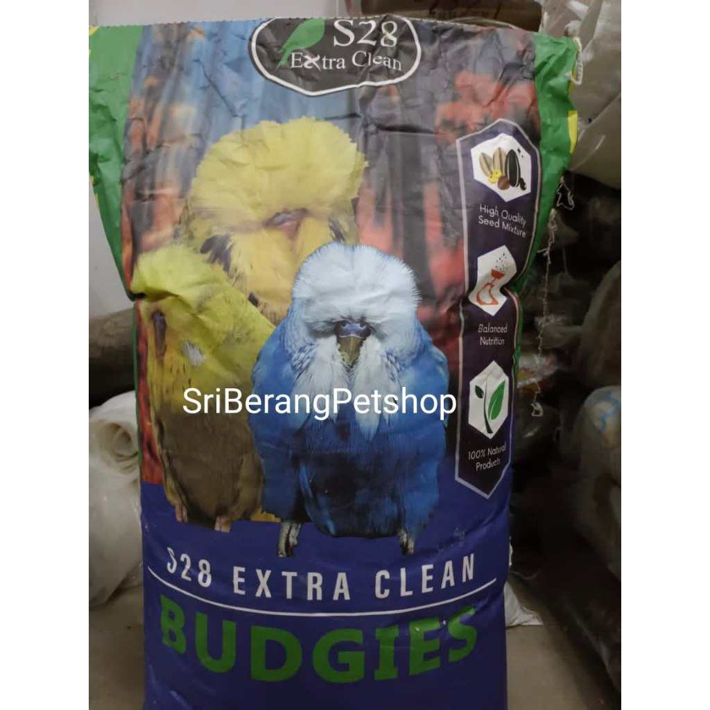 S28 MIXSEED FOR BUDGERIGAR/ BAJI 1KG (Repack) | Shopee Malaysia