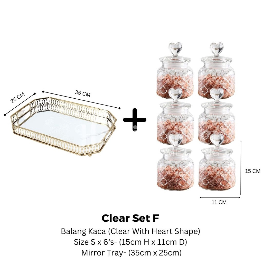 Bekas Kuih Raya Set Viral 2024 Set Balang Kuih Raya Kedap Udara Balang ...